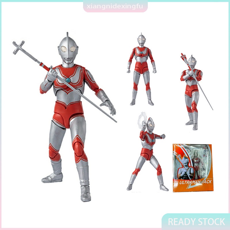 SHF Ultraman Jack Movable Figure First Generation Leo Zoffy Ace Otto ...