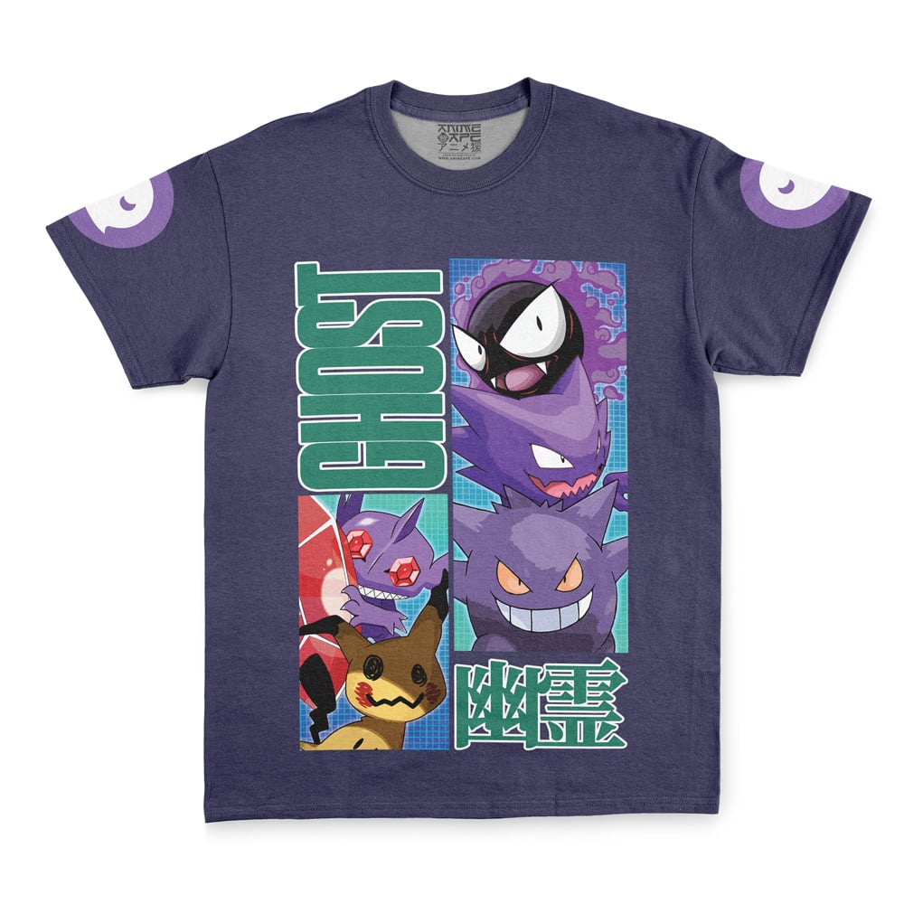 Ghost Type Pokemon Streetwear T-Shirt | Shopee Malaysia