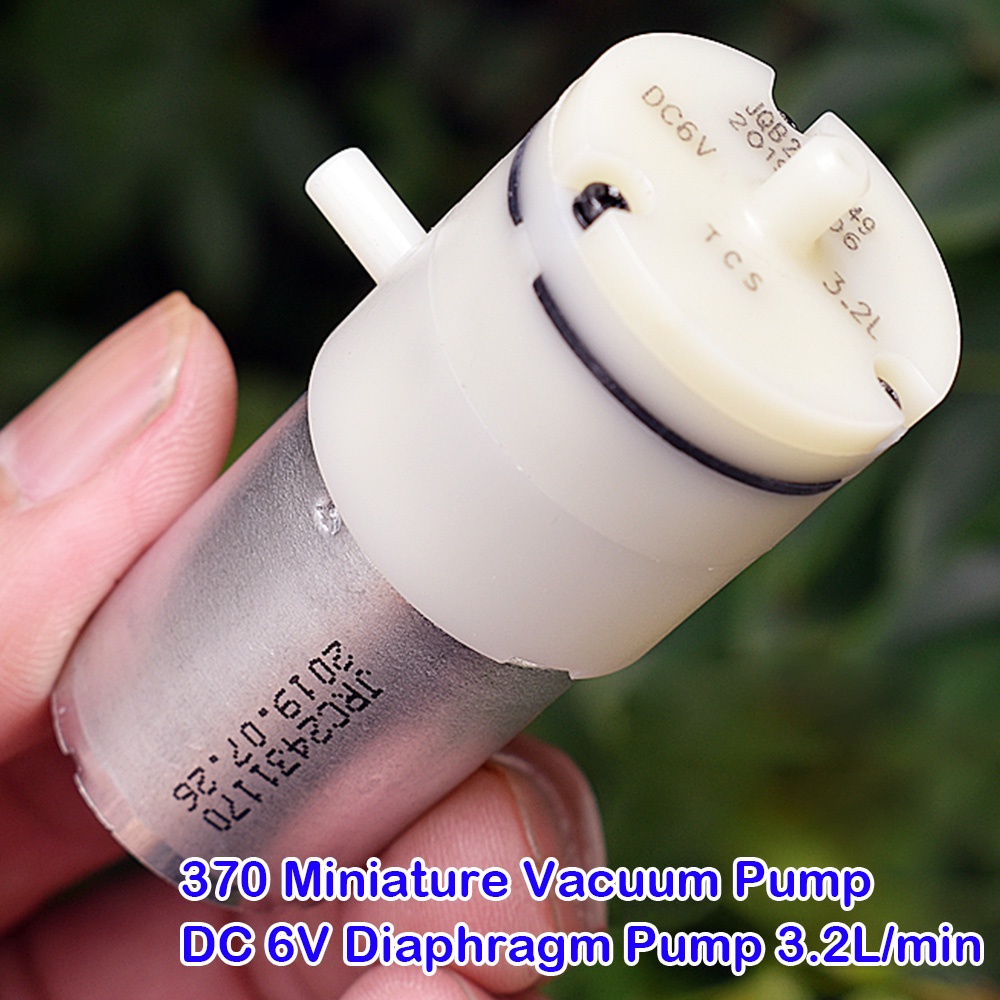 Micro vacuum pump Carbon brush DC6V 370 Motor breast pump negative pressure pump USB diaphragm ...