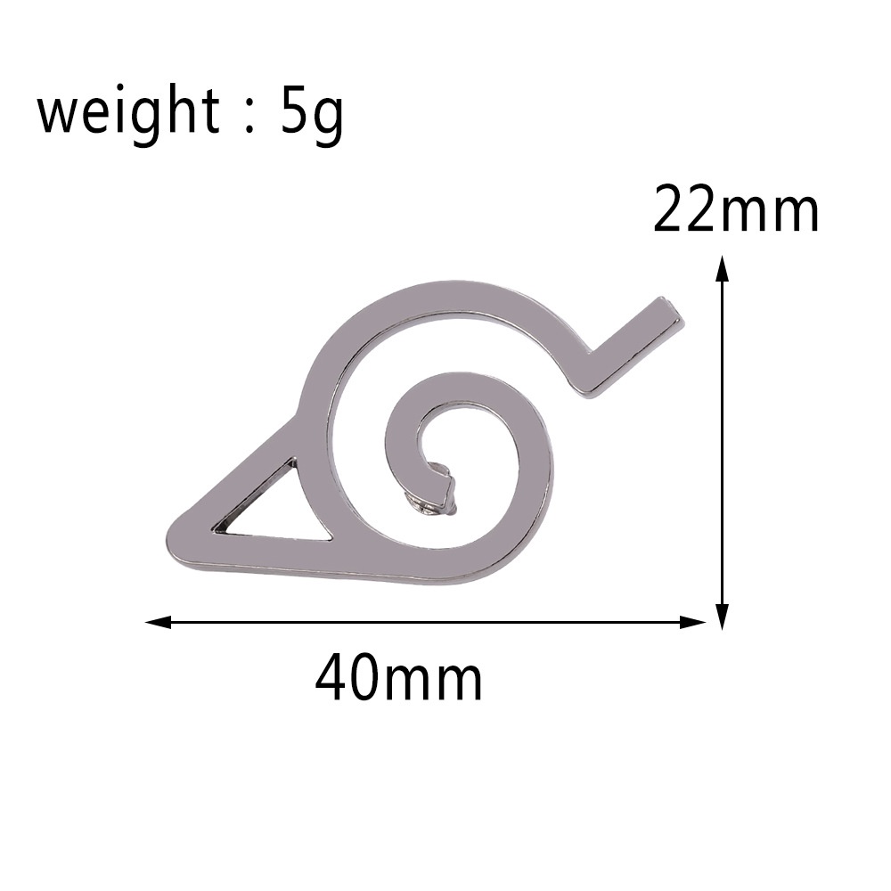 Naruto Enamel Pins Anime Brooch Akatsuki Konoha Village Ninja Uchiha ...