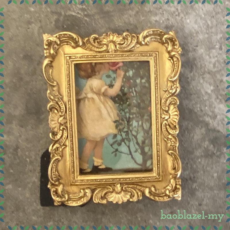 [BaoblazecbMY] Photo Frame Embossed Vintage Picture Frame for Home ...
