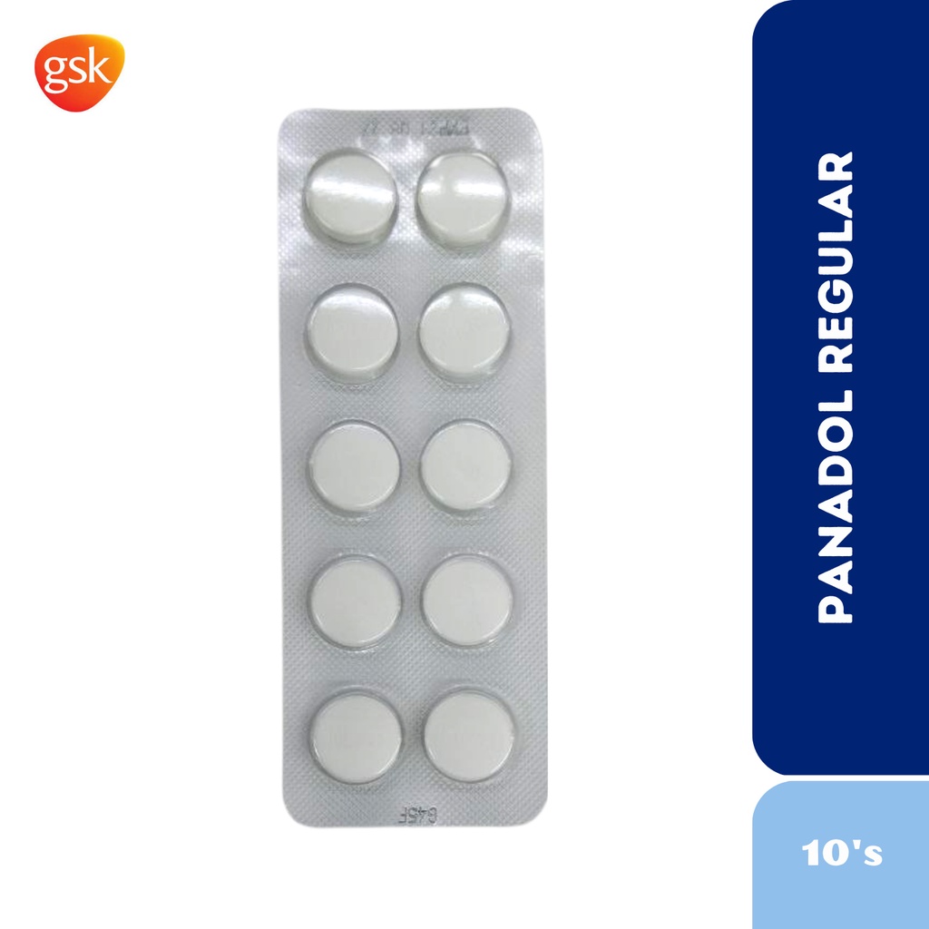 Panadol Regular 500 mg for Pain Relief & Fever | Shopee Malaysia