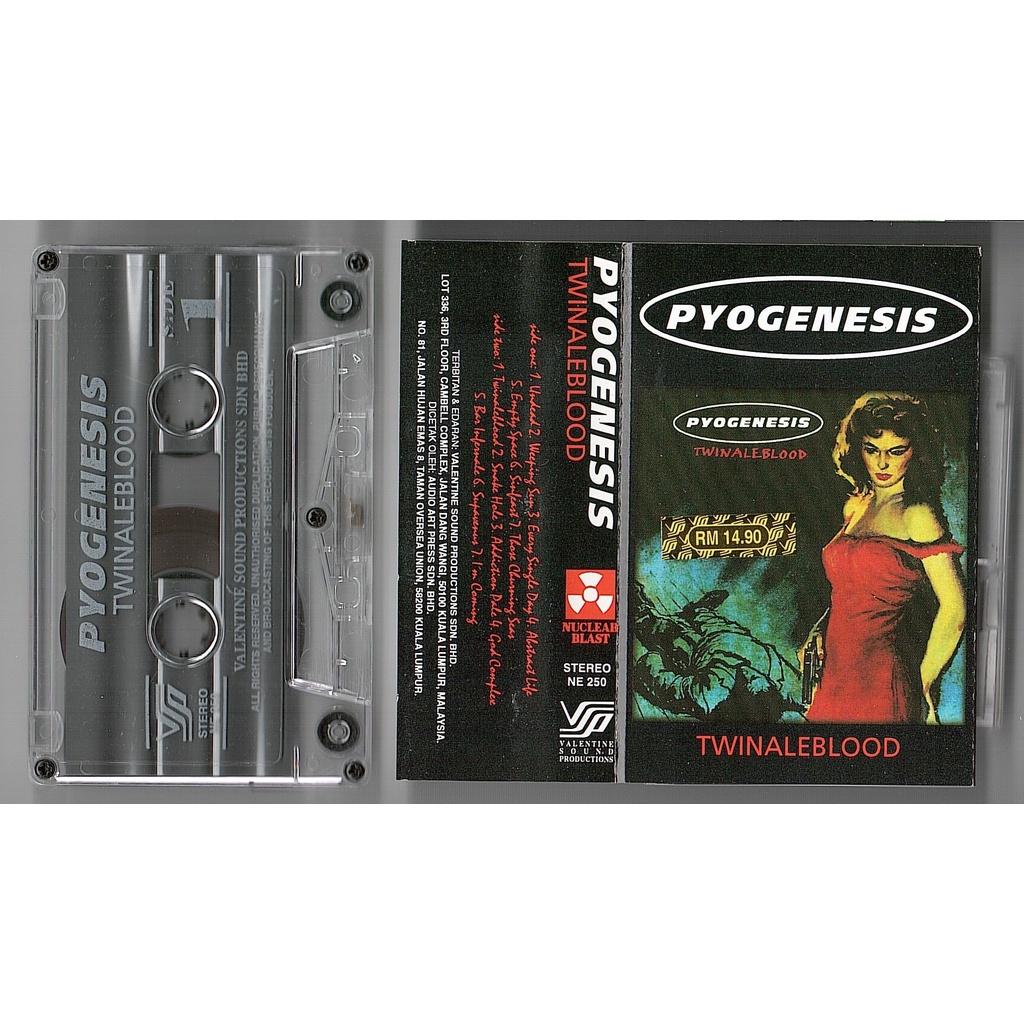 (Used) PYOGENESIS Twinaleblood CASSETTE TAPE | Shopee Malaysia