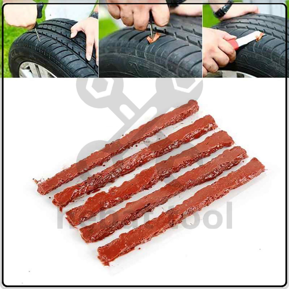 5pcs 4" Self Vulcanizing Tubeless Tire Tyre Repair Seal Strip Repair ...