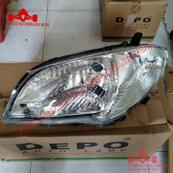 Head Lamp Toyota Vios GEN 1 FACELIFT 2005 2006 2007 DEPO | Shopee Malaysia