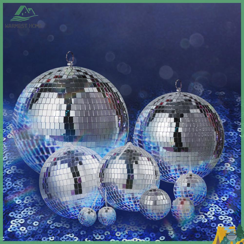 {Warm} 6/3pcs Mini Disco Ball Reflective Glass Ball Multi-Size ...