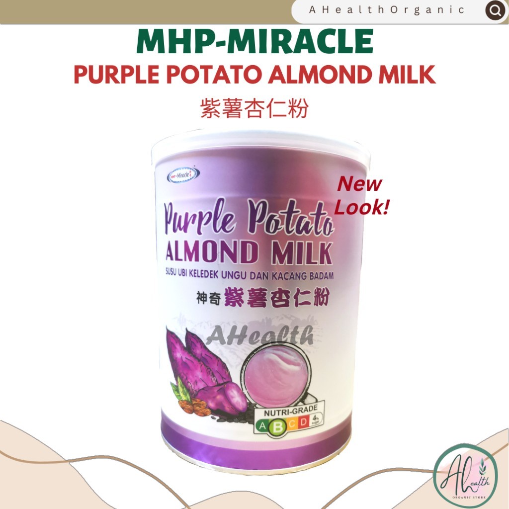 MHP- Miracle Organic Purple Potato Almond Milk 900g | Shopee Malaysia