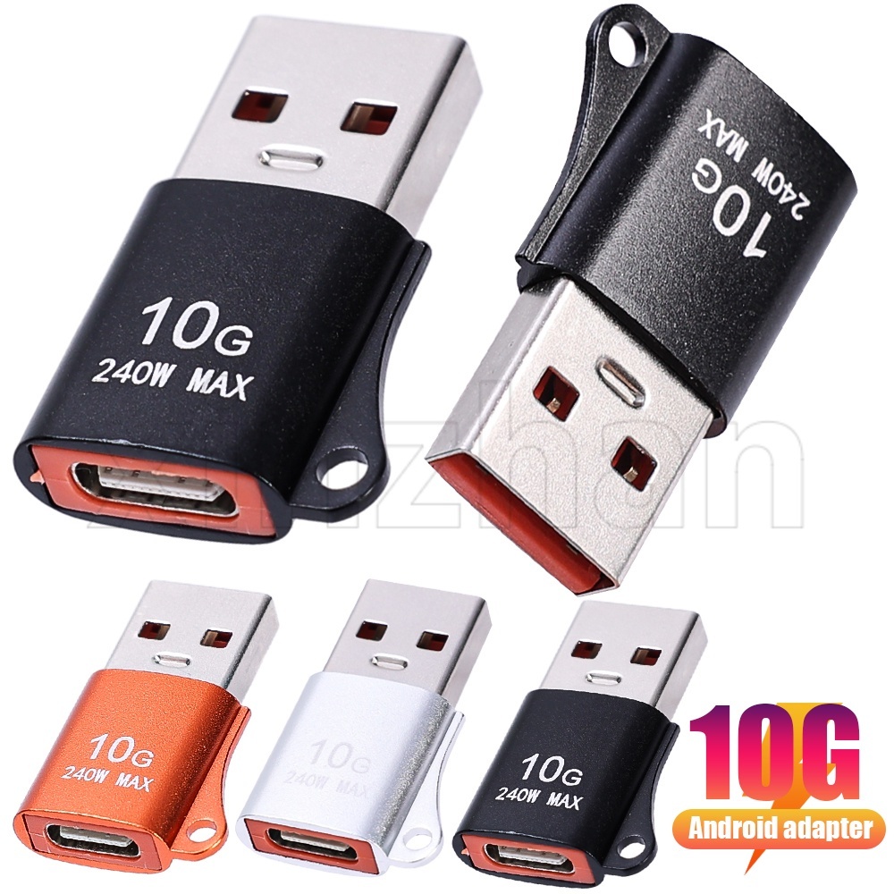 10GBS 240W Portable Data Transfer Fast Charge USB Converter / USB to ...