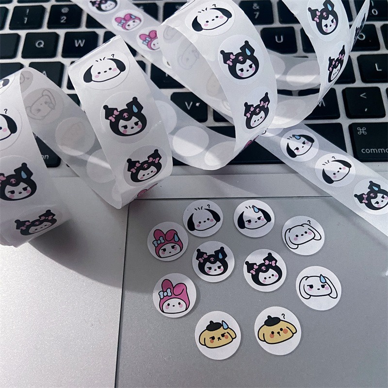 New Popular 500 Pieces Mixed Cartoon Sanrio Sticker Cute Hello Kitty ...