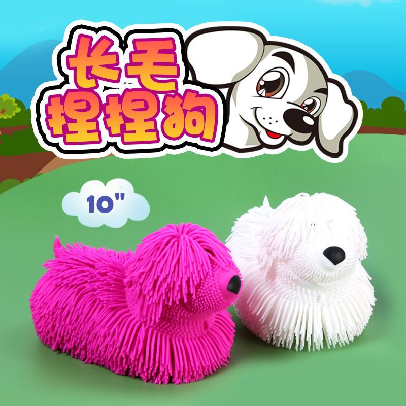[ Fun] Ready Stock Simulation Animal Secret Hair Ball Long-Haired Dog ...