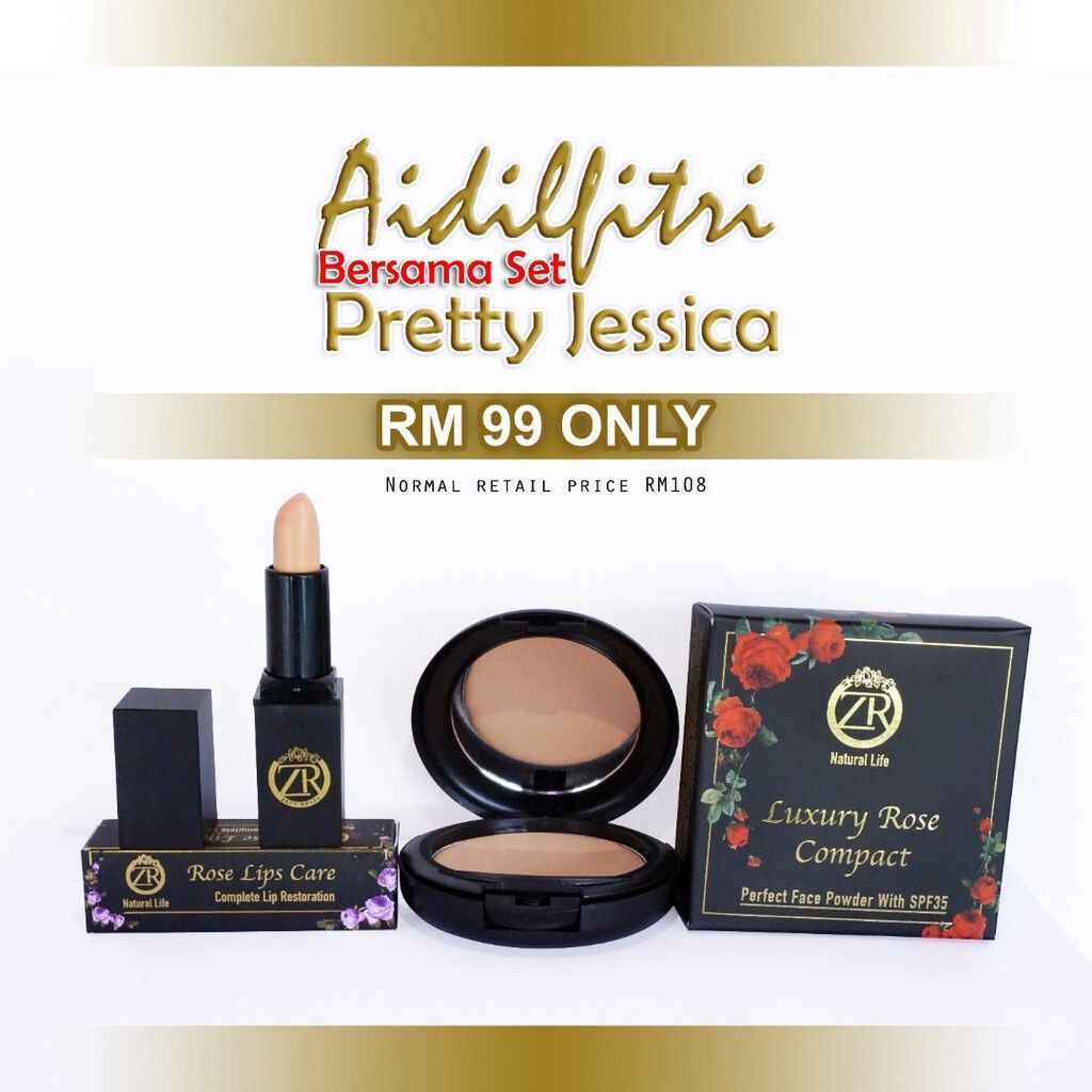 Zety Roses ZR Natural Life Set Pretty Jessica - Rose Lip Care and Rose ...