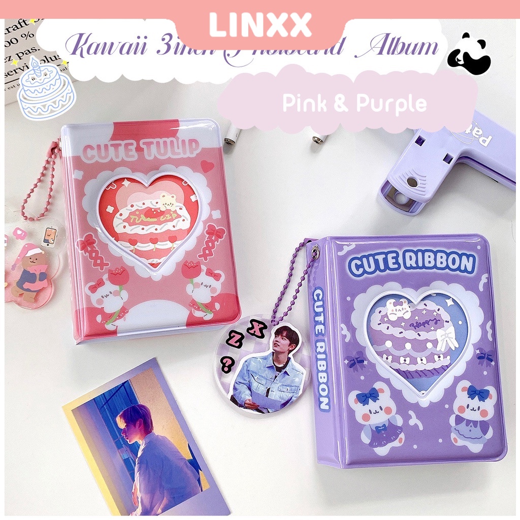 LINXX 3 inchs Collection Book Lomo Card Collection Stamp Ticket ...