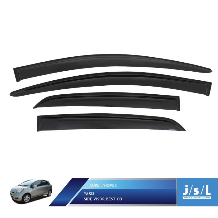 Toyota Yaris Water Gutters 2005 - 2013 Side Visor Best Co | Shopee Malaysia
