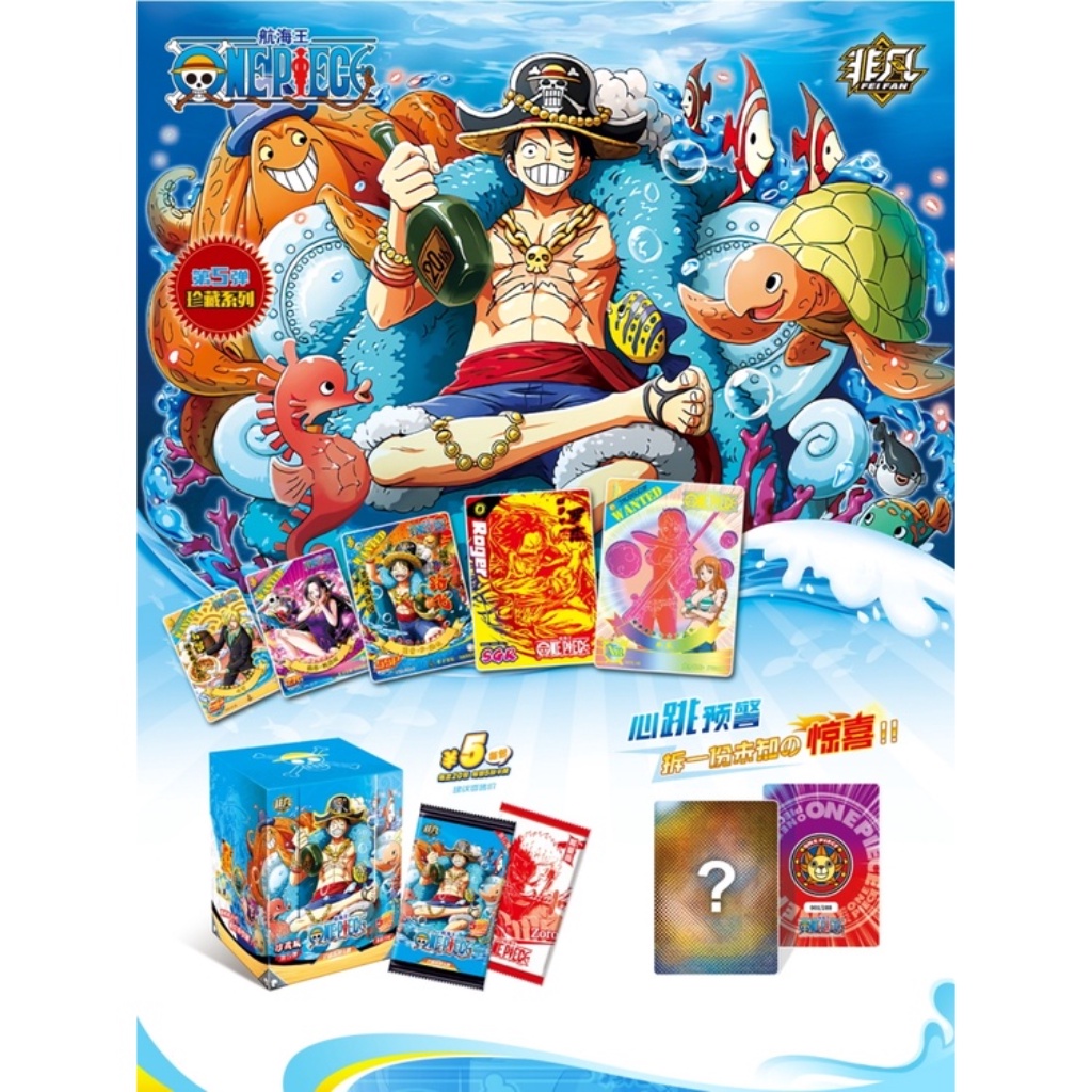 #Support Exchange Prizes#One Piece Card Fifth Bullet Five-Dollar Pack ...