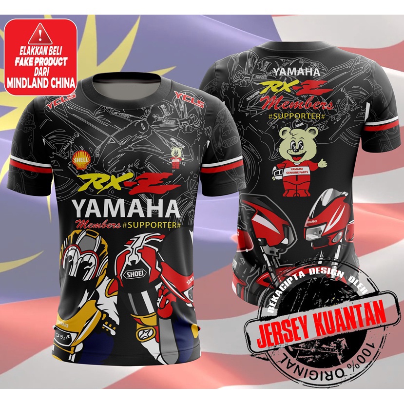 Baju Yamaha Rxz Members Supporter V3 | Shopee Malaysia