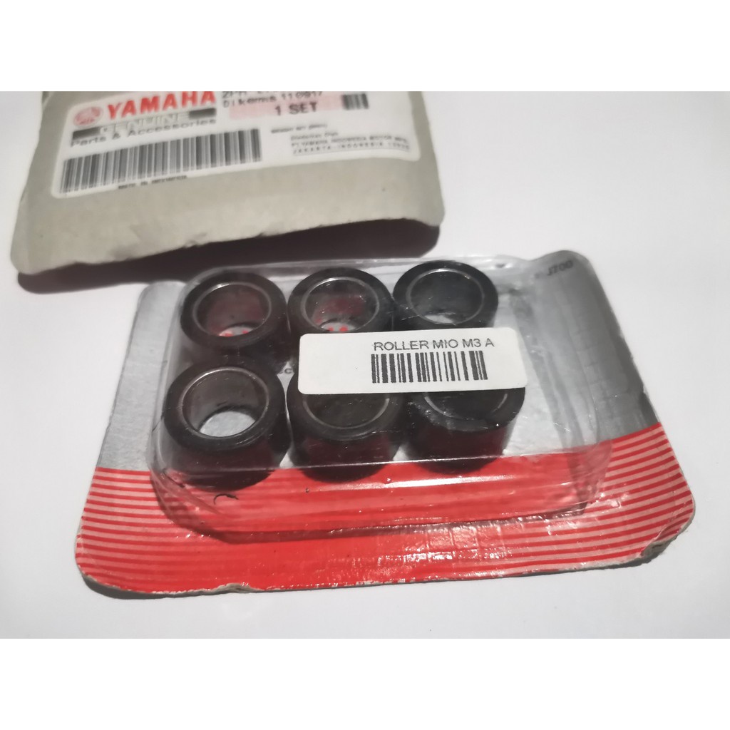 (AM) Yamaha Flyball/Weight Roller ( Bola ) - M3 Mio i 125 /125s Mxi 125 ...