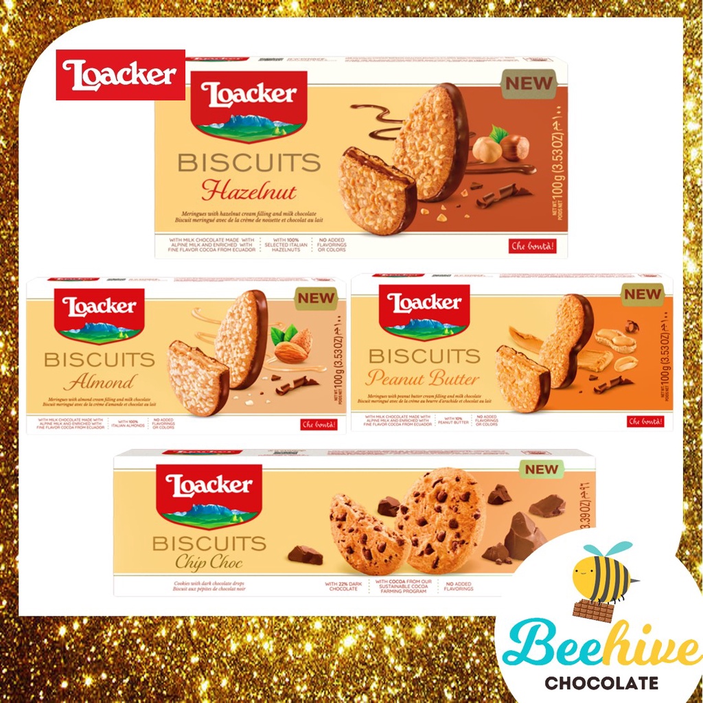 Loacker Biscuits Assorted Flavours 80g - 100g | Shopee Malaysia