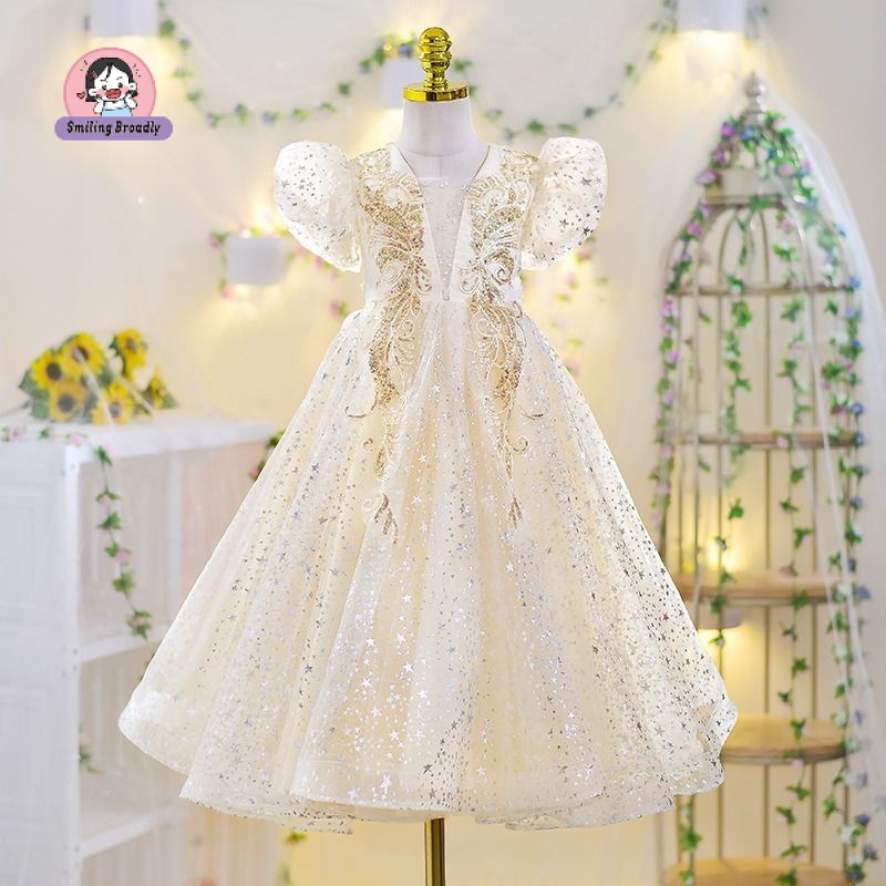 baju gaun budak perempuanGirls' Dress Summer Dress 2023 New Children's ...