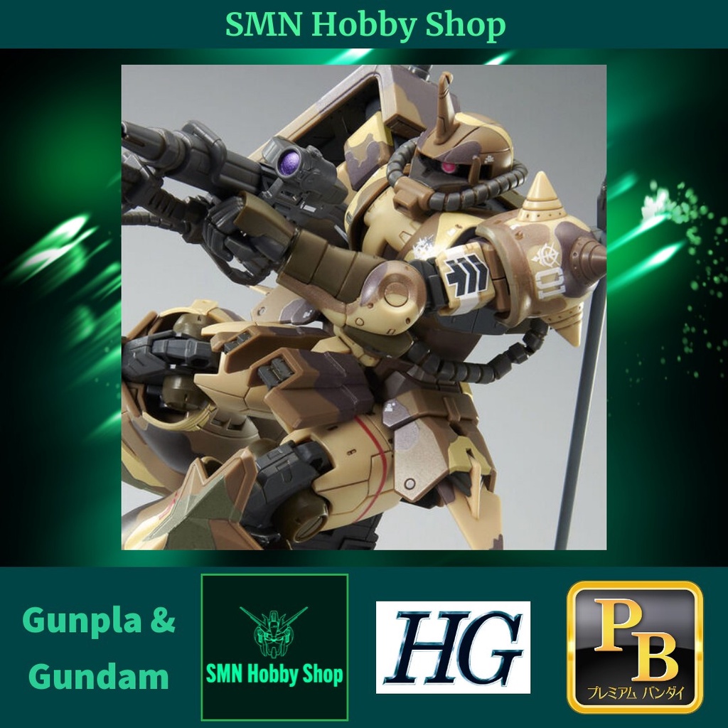 HG 1/144 MS-06GD Zaku High Mobility Surface Type EGBA Gunpla Gundam [HGUC] (PB Premium Bandai ...