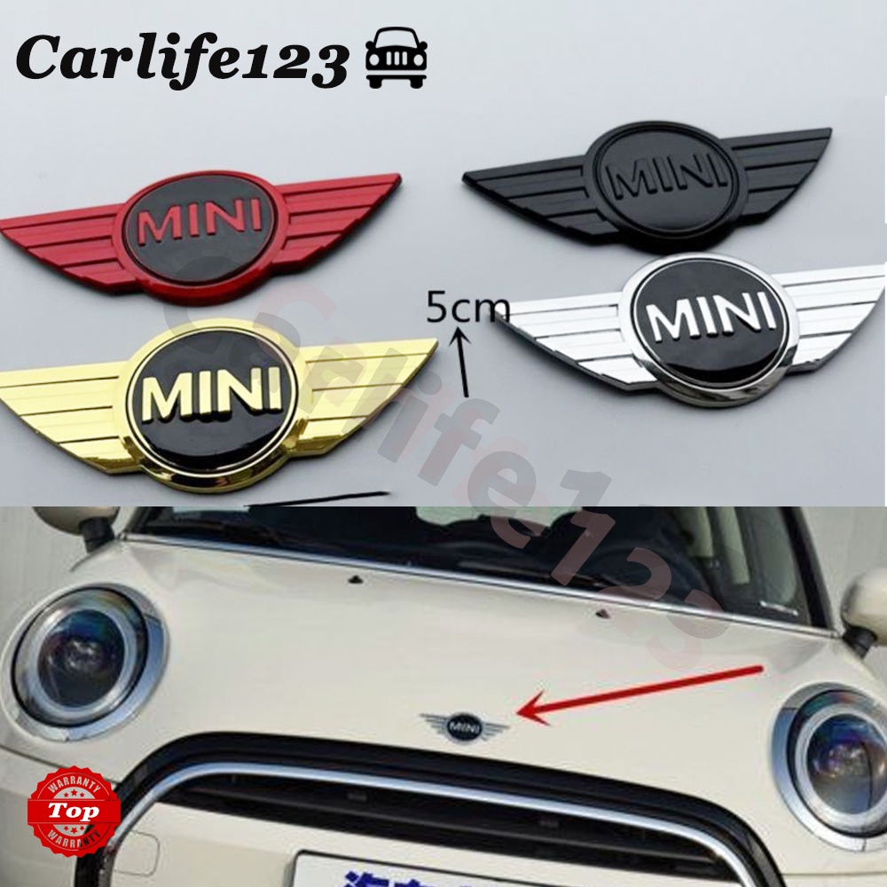 BMW Mini R50 R52 COOPER S Front Hood Emblem / Rear Trunk Logo Badge ...