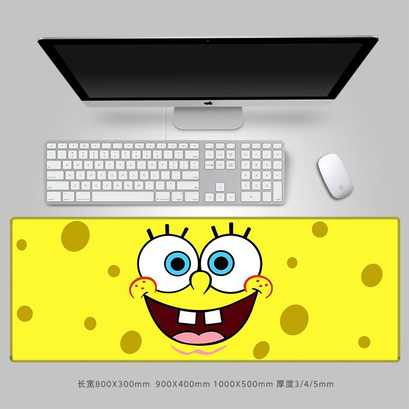 Spongebob SquarePants Mouse Pad Pie Daxing Office Computer Keyboard ...