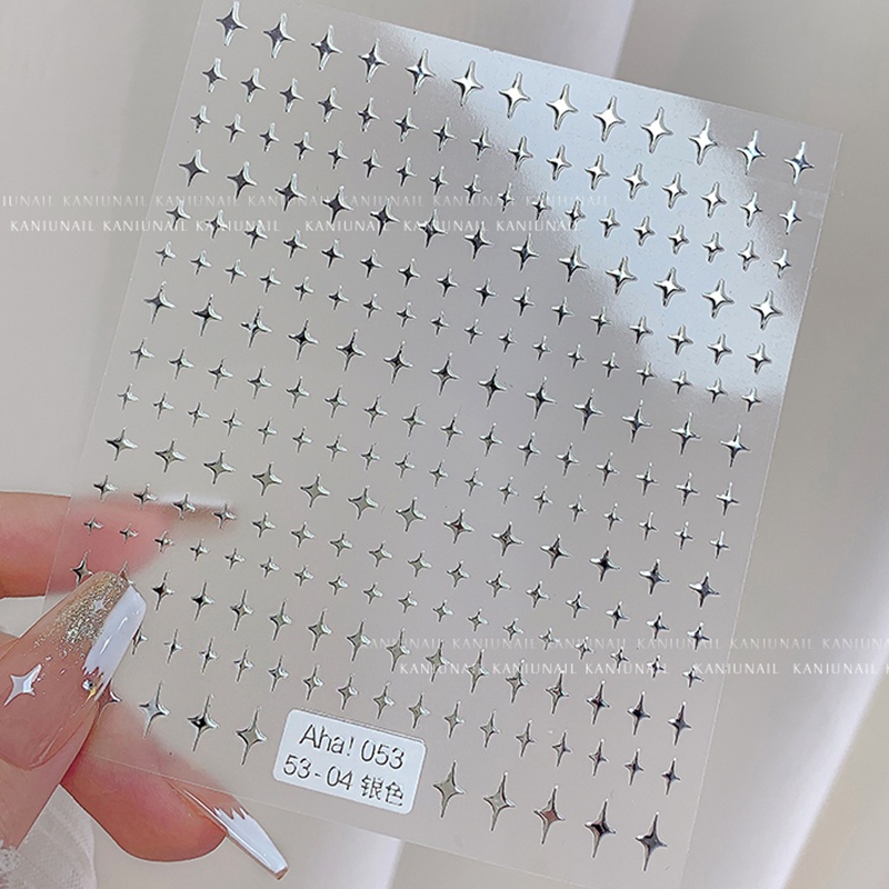 Creative Shiny Star Moon Series Nail Art Stickers Decorative DIY ...
