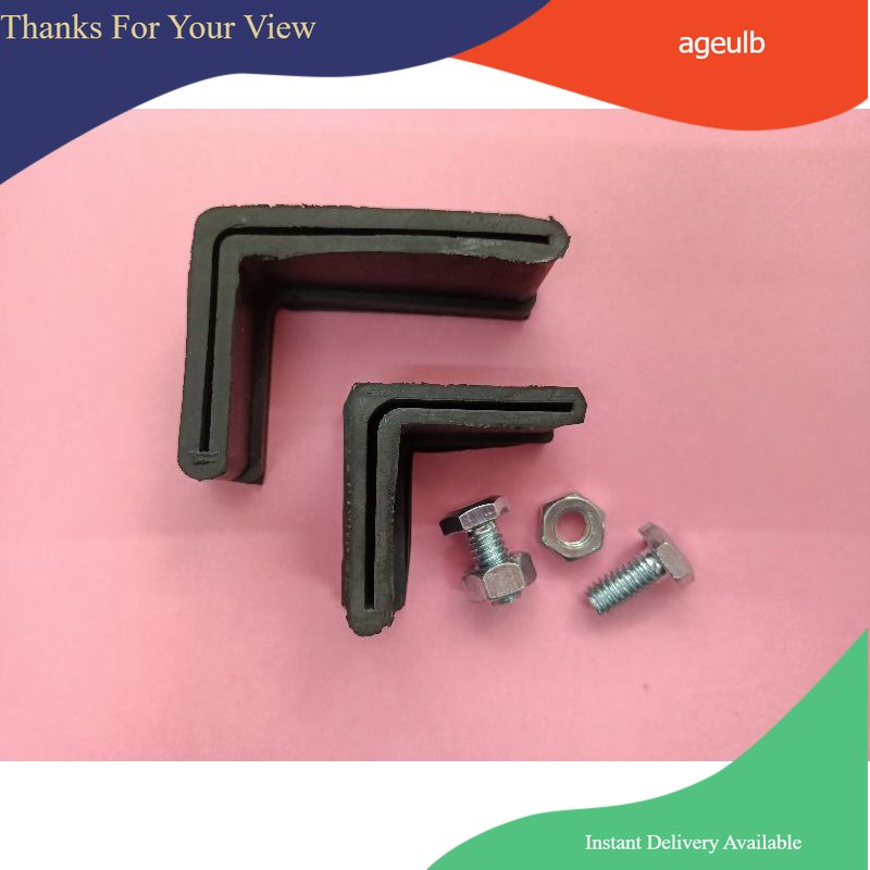 Slotted Angle Rubber Or Bolt & Nut. Getah Kaki Angle Atau Screw ...