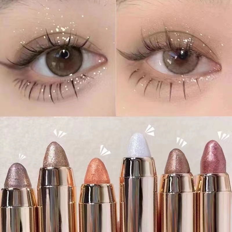 Bobeini Double End Glitter Eye Shadow Stick Eyeshadow Pencil Waterproof ...