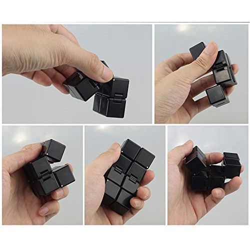 Infinity Cube Fidget Toys Kids Adult Mini Infinity Cube Desk Toy Stress Relief Toys Infinity ...