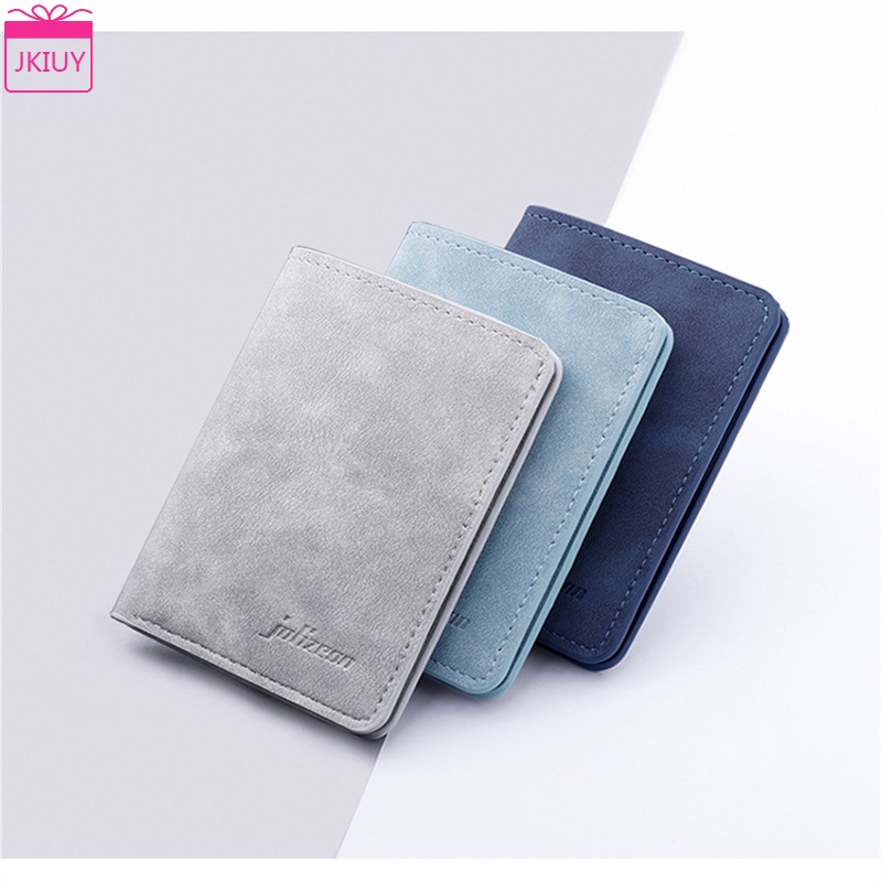 Card Wallet Short Purse Mini Slim Coin Holder Women's Ultra Thin ...
