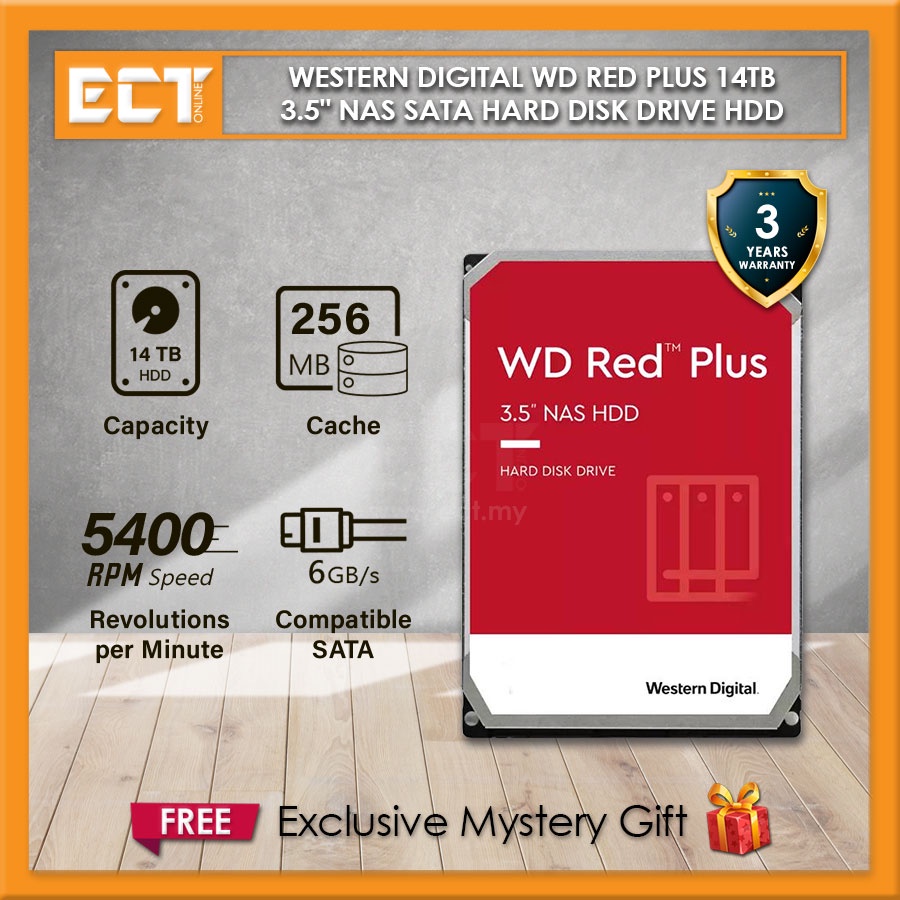 Western Digital WD Red | Red Plus 3TB | 4TB | 6TB | 8TB | 10TB | 12TB ...