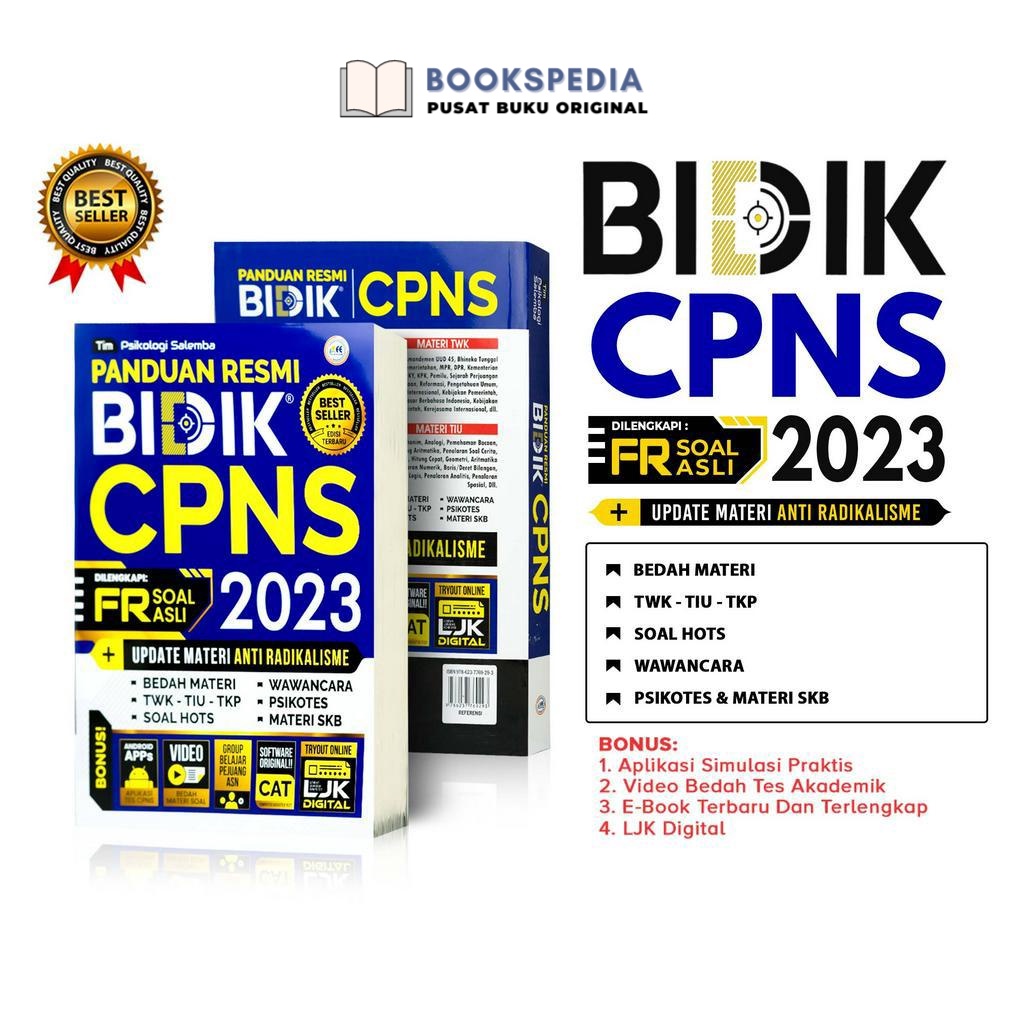 Cpns 2023 2024 Test Book/CPNS 2023 Official Guidelines Latest Edition ...