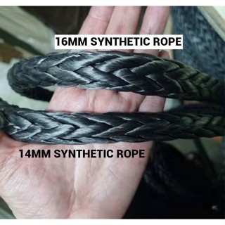[1 METER] 10mm, 12mm, 14mm, 16mm, 18mm Winch Synthetic Plasma Rope ...