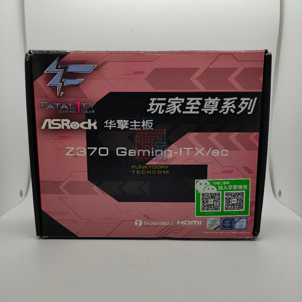 ASRock FATAL1TY Z370 GAMING-ITX/AC Mini ITX LGA1151 Motherboard ...