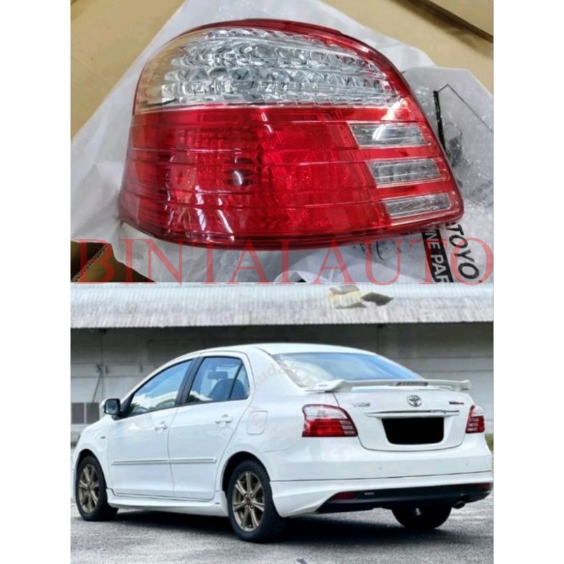 *ORIGINAL TOYOTA NCP93 VIOS 2010-2012 TAIL LAMP ASSY LH/ RH LAMPU BELAKANG COMPLETE | Shopee ...