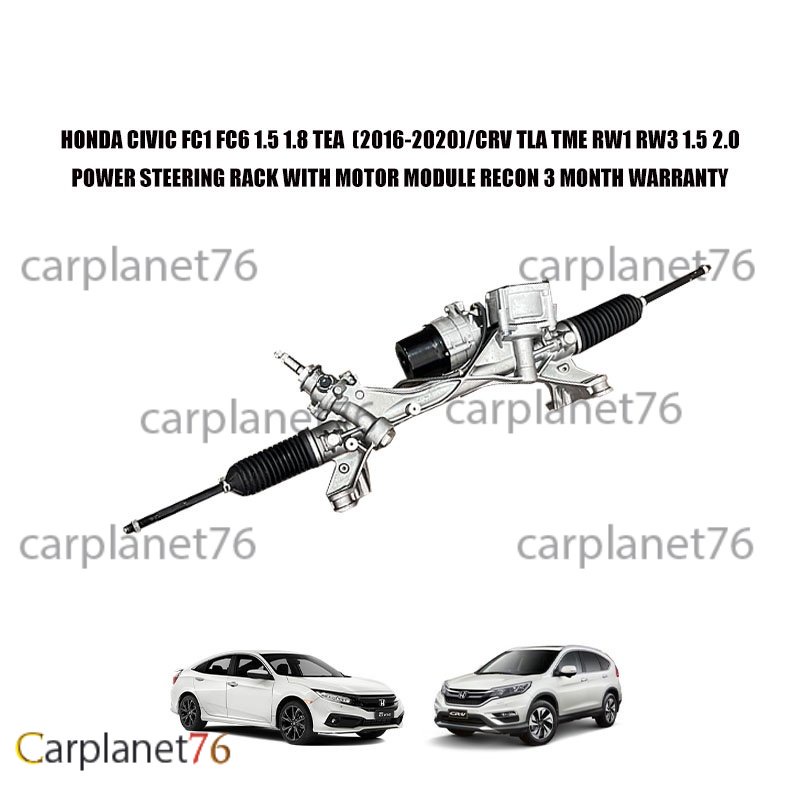 HONDA CIVIC FC1 FC6 1.5 1.8 TEA (2016-2020) /CRV TLA TME RW1 RW3 1.5 2.0 POWER STEERING RACK ...