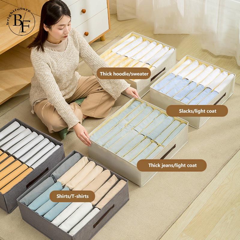 NEW Double Row Clothes Pants Storage Clothes Compartment Drawer Storage ...