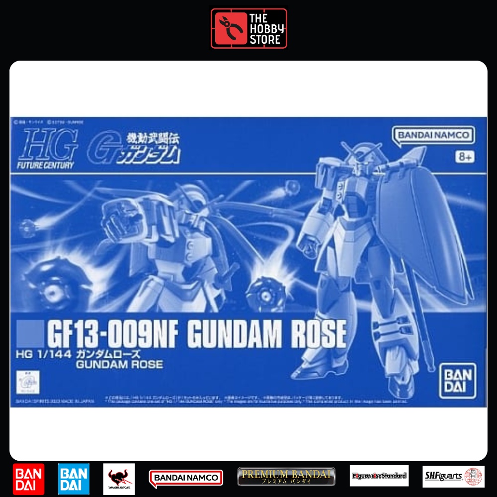 Pbandai HG 1/144 Gundam Rose | Shopee Malaysia