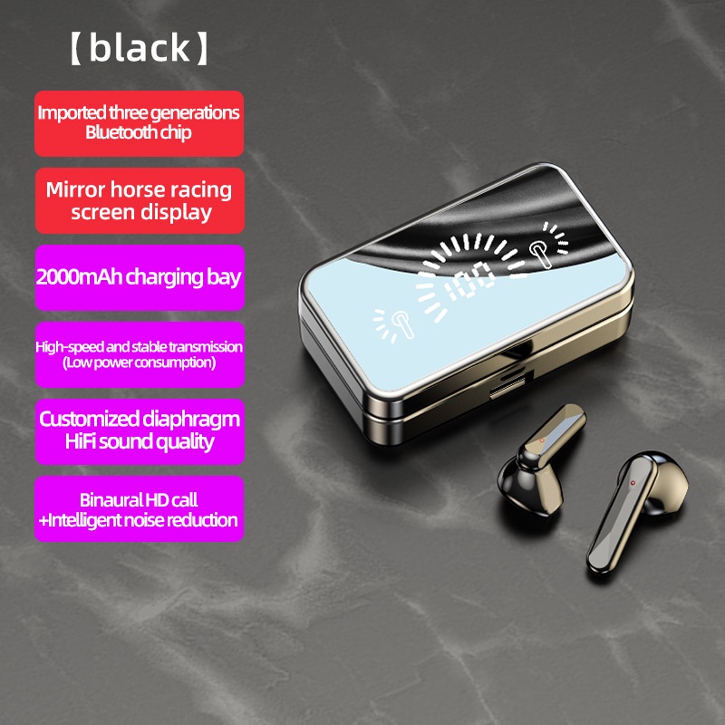 S20 TWS Wireless Headphones Fone Bluetooth 5.0 Earphones sport Earbuds ...