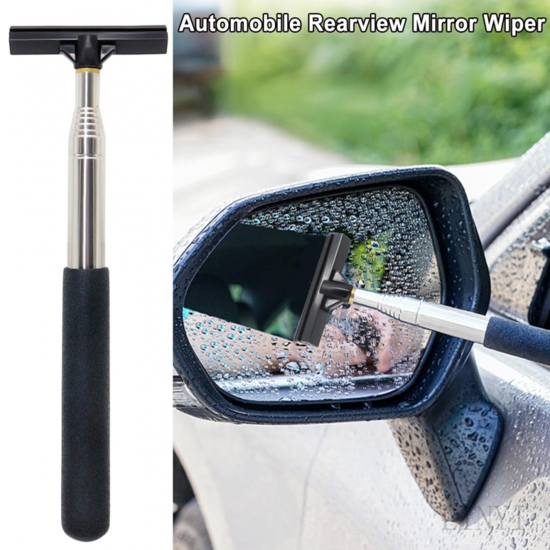 Car Window Cleaner Automobile Rearview Mirror Telescopic Wiper Extended ...
