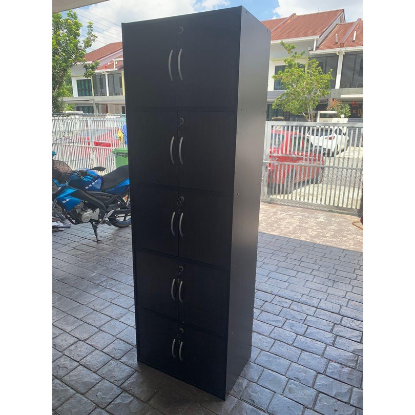 WONDERFUL FURNITURE 10 Door File Cabinet Almari Kabinet Office Storage ...