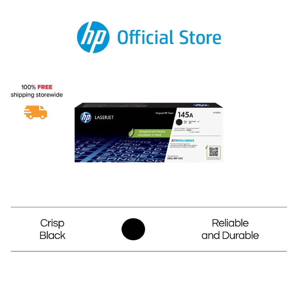 HP 145A Black Original LaserJet Toner Cartridge | Shopee Malaysia