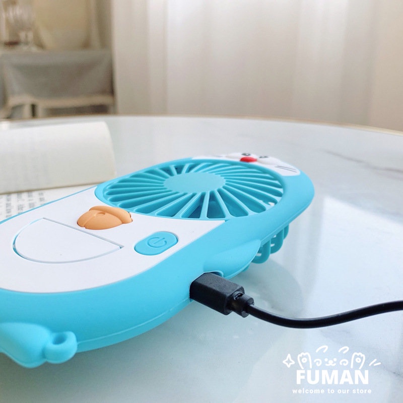 Summer Expel Heat USB Portable Rechageable Mini Handheld Fan Cute ...