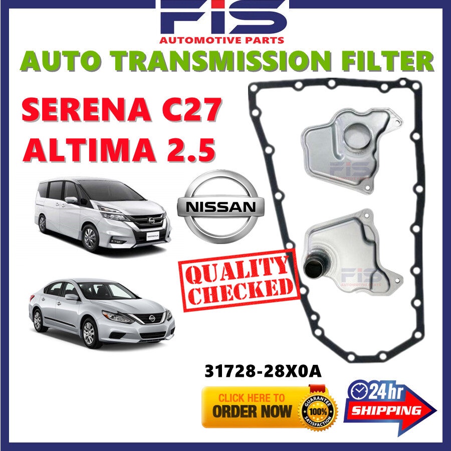 FIS Auto Gearbox Filter Nissan Serena C27 Altima 2.5 31728-28X0A ...