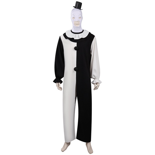 Terrifier 2 Art the Clown Cosplay Costume Jumpsuit Hat Outfits | Shopee ...