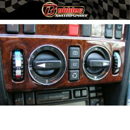 Mercedes-Benz W202 A/C Switch Frame Rim S/Steel | Shopee Malaysia