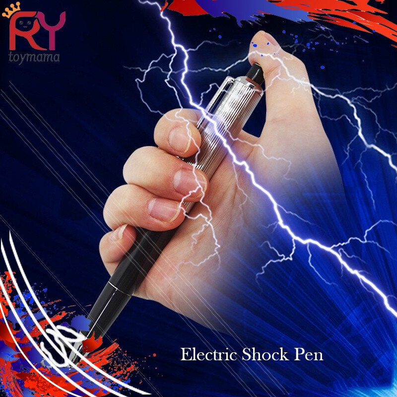 New Fake Electric Shock Pen Funny Novelty Prank Toys Gimmick Prop Best ...