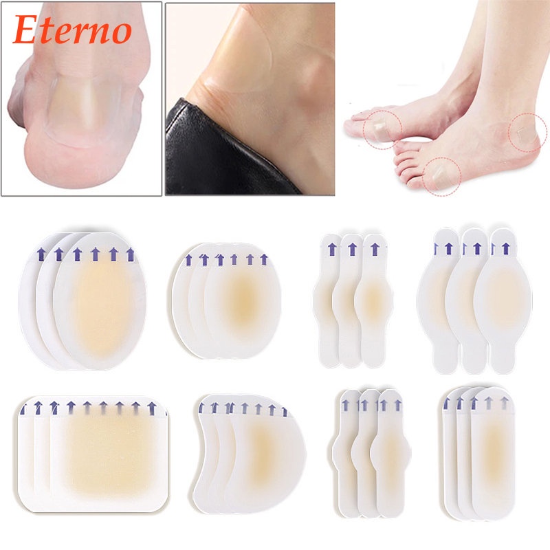 Gel Heel Protector Foot Patches Blister Pads Hydrocolloid Shoes ...