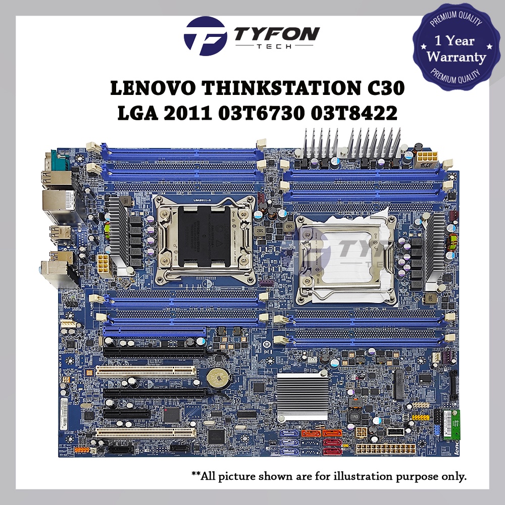 Lenovo ThinkStation C30 Workstation Motherboard X79 LGA 2011 03T6730 03T8422 V1 (Refurbished ...