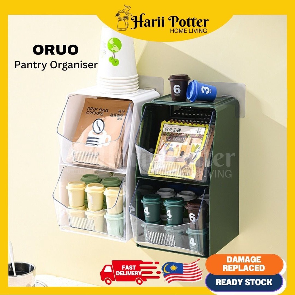 Premium Coffee Tea Capsule Station Organizer Storage Bekas Simpan Gula ...